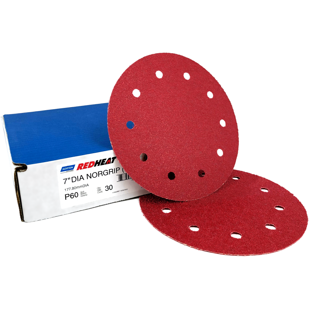 Norton Ceramic Redheat Speed Grip Discs – 178mm 10 Hole – Frank ...